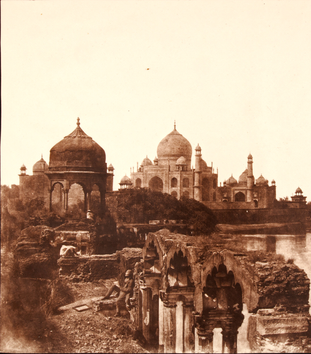 John Murray and his photo of the infamous well of Bibighar.