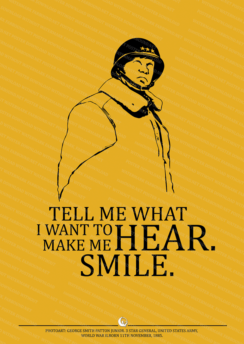 Posters for Print: George S. Patton. | Farbound.Net