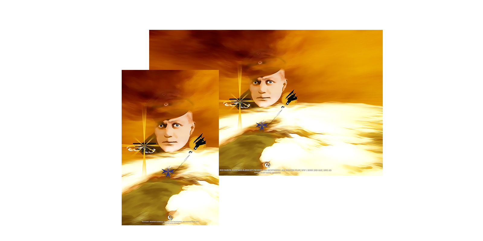 Digital Wallpaper: The Red Baron | Farbound.Net