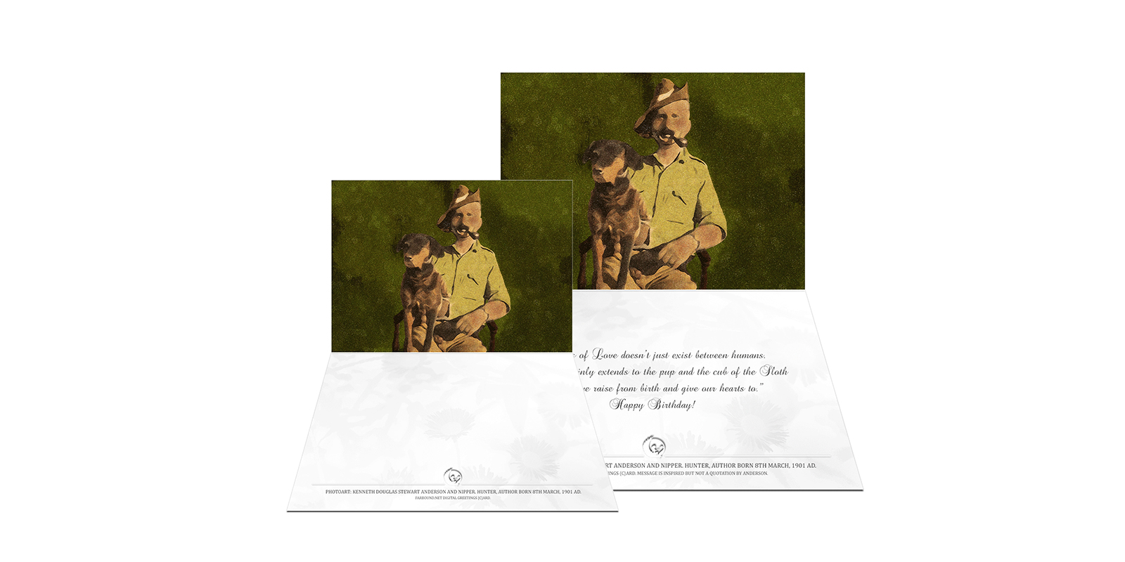 Greetings Cards for Birthdays, say it with Kenneth Anderson | Farbound.Net